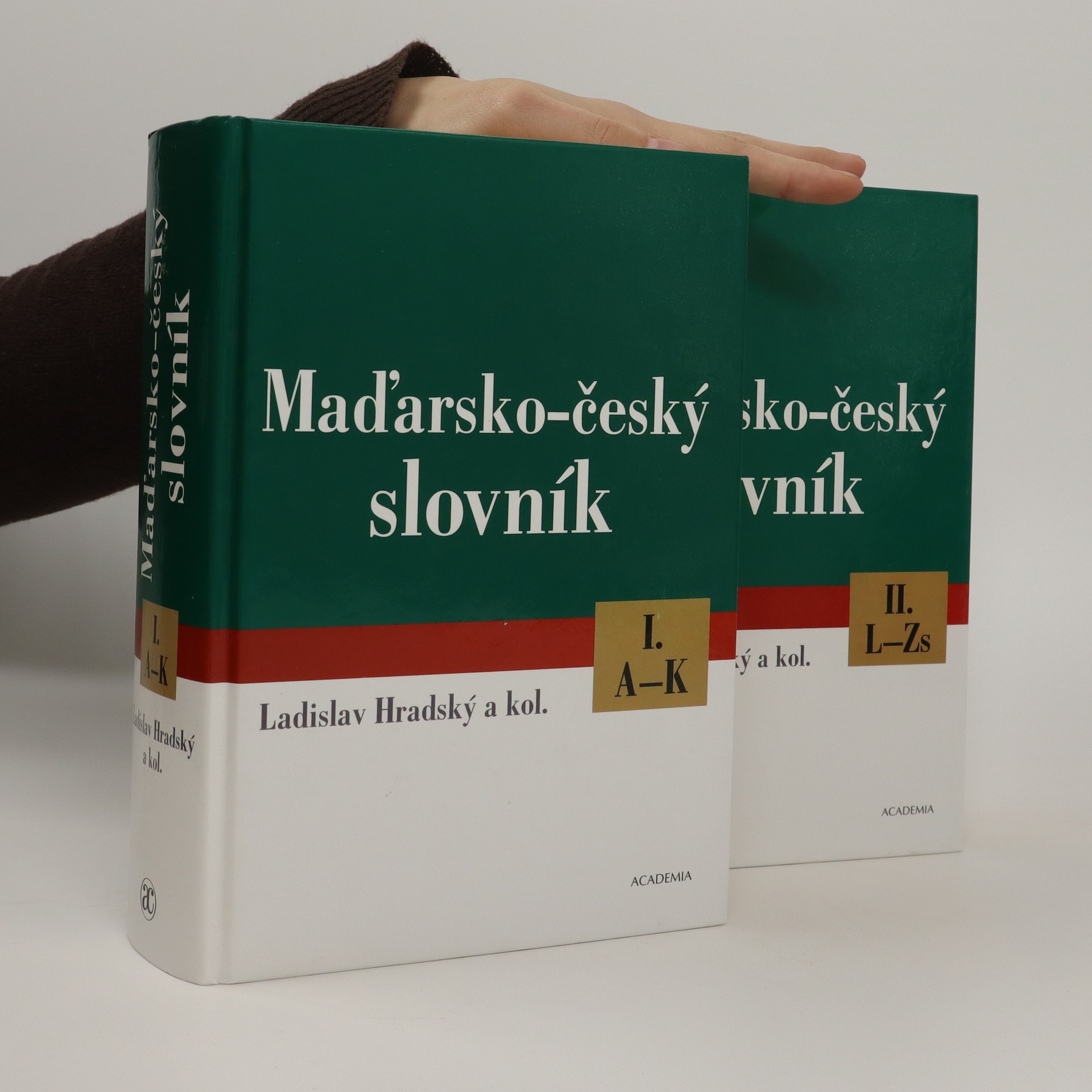 Maďarsko - český slovník I. (A-K), II. (L-Zs) - Hradský, Ladislav a kol ...