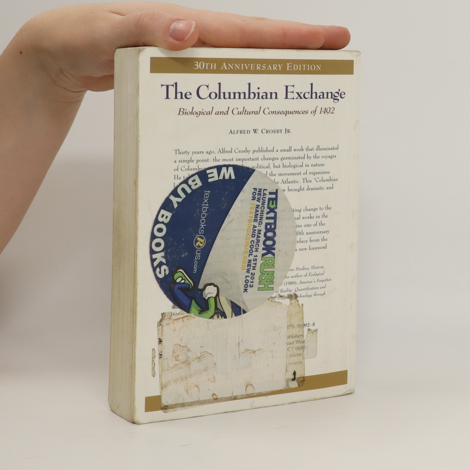 The Columbian exchange - Crosby, Alfred W - knihobot.sk