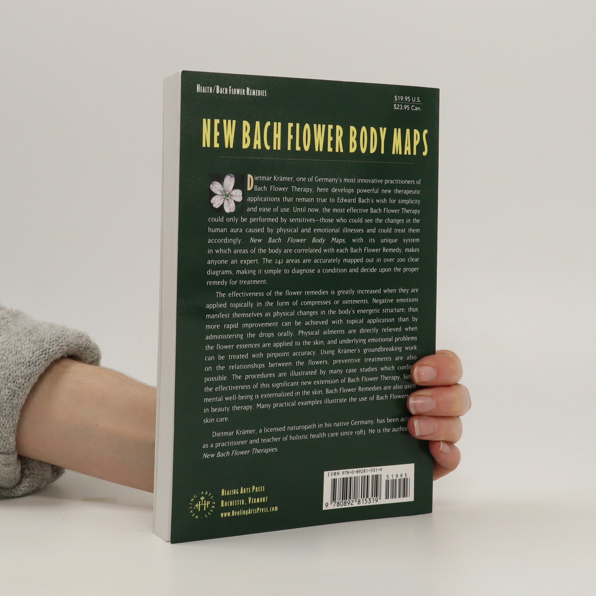 New Bach Flower Body Maps - Wild, Helmut - knihobot.cz