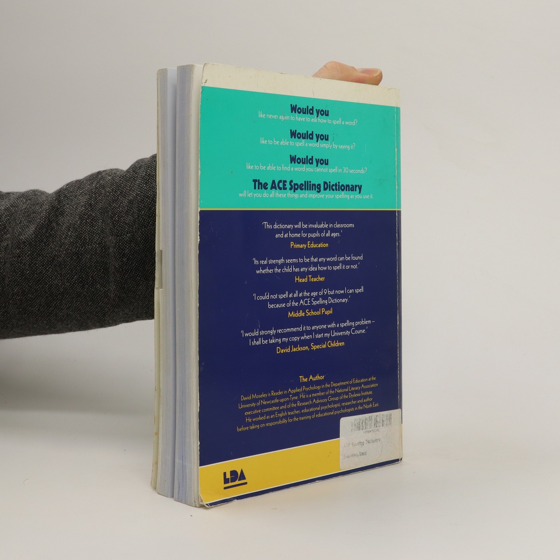 ACE Spelling Dictionary - Moseley, David - knihobot.cz