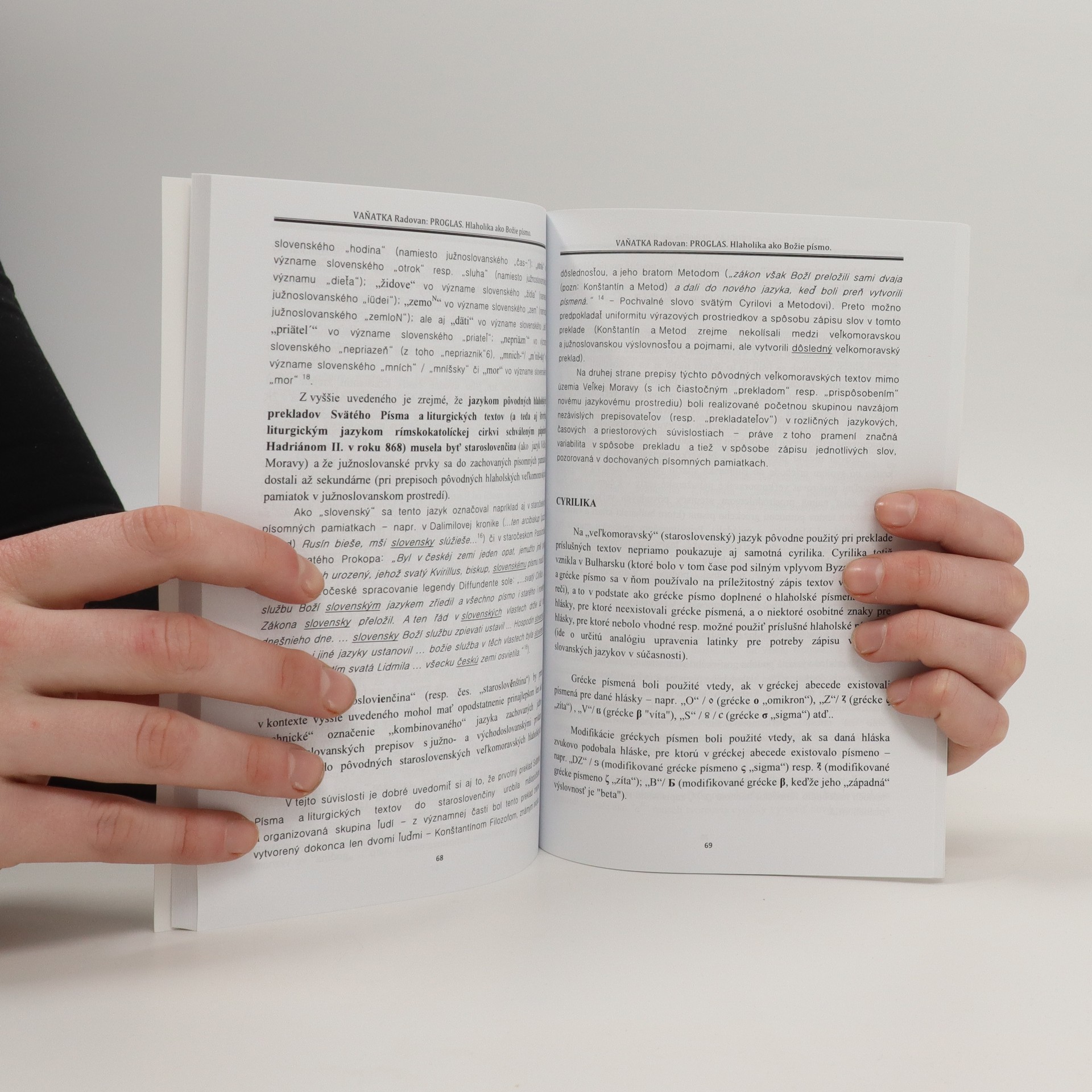 Proglas : hlaholika ako Božie písmo - Vaňatka, Radovan - knihobot.sk