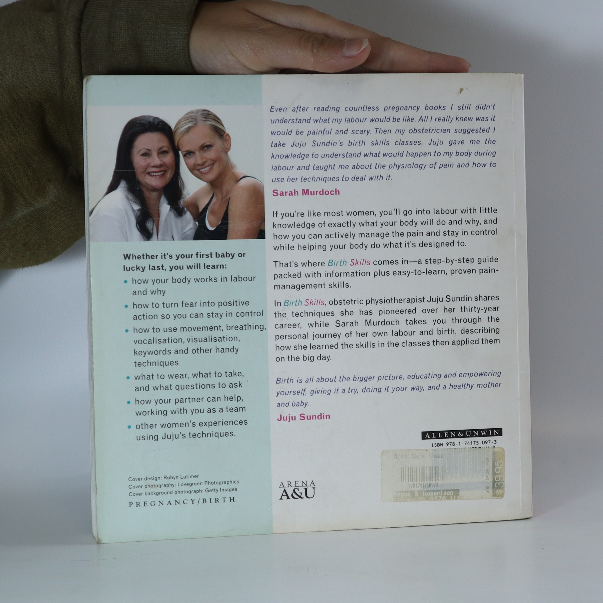 Juju Sundin's birth skills with Sarah Murdoch - Sundin, Juju - knihobot.sk