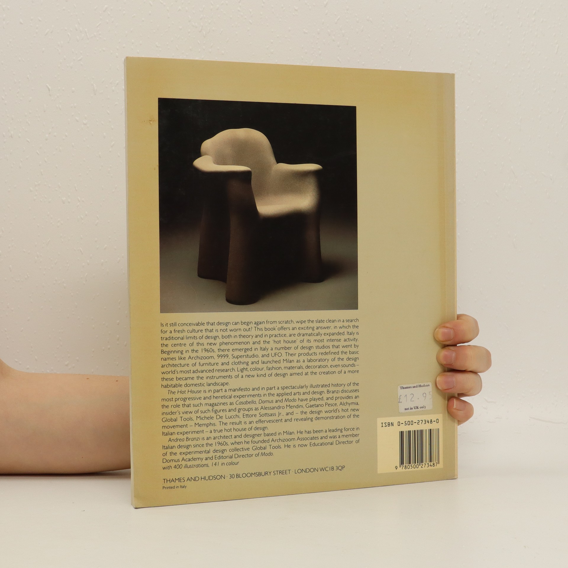 The hot house : Italian new wave design - Branzi, Andrea - knihobot.cz