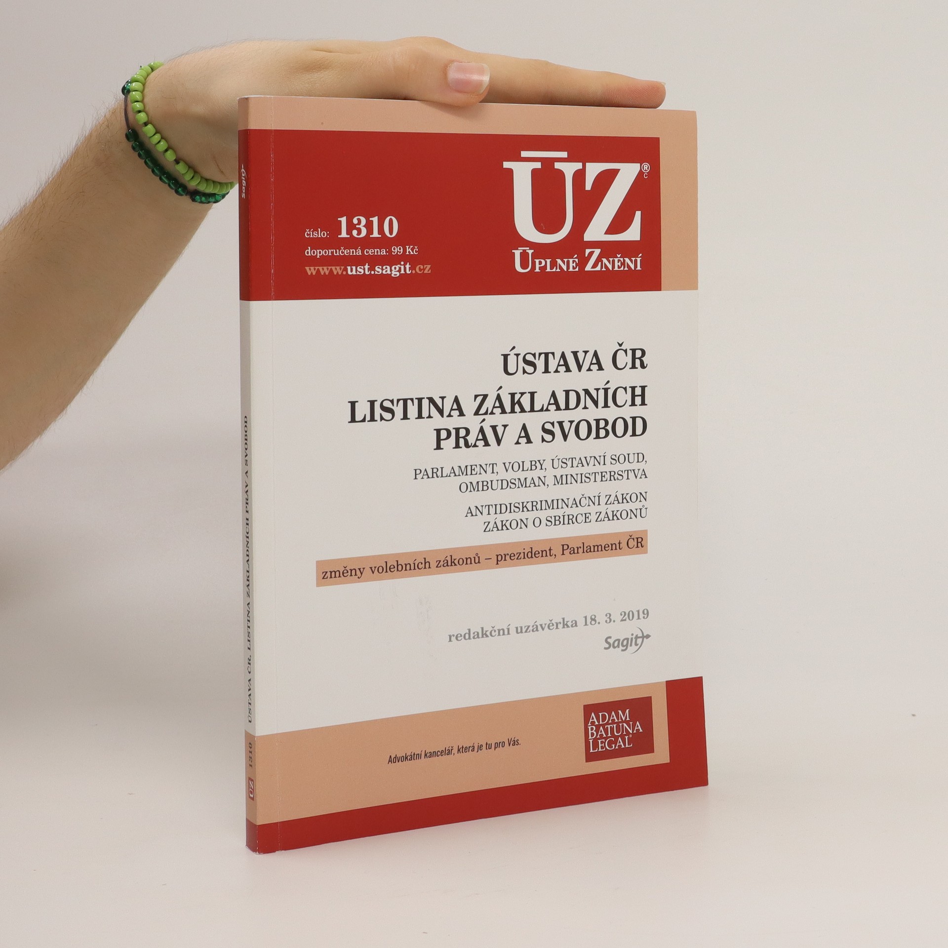 Ústava ČR ; Listina základních práv a svobod - kolektiv - knihobot.sk