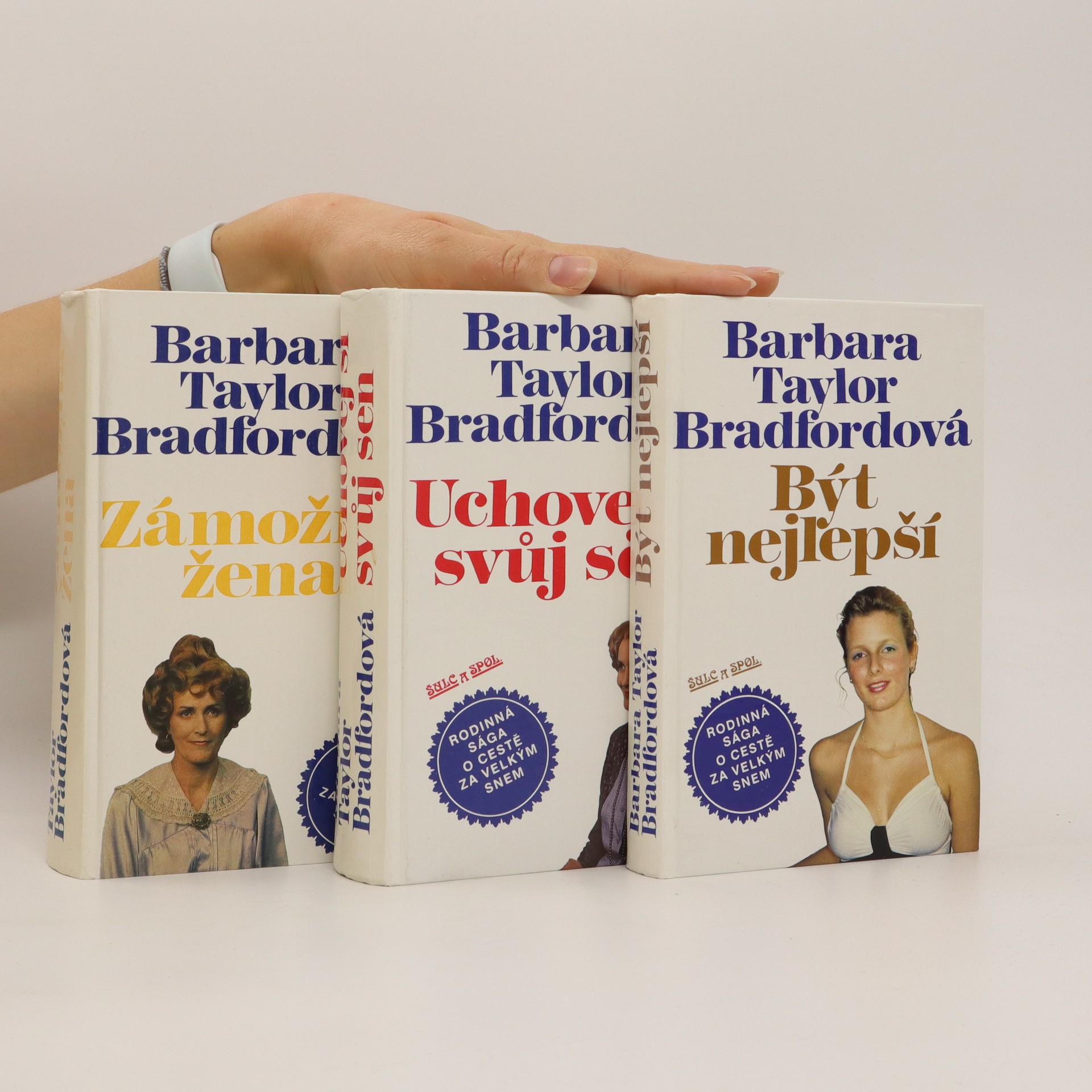 Emma Harte 1. - 3. díl (3 svazky) - Bradford, Barbara Taylor - knihobot.cz