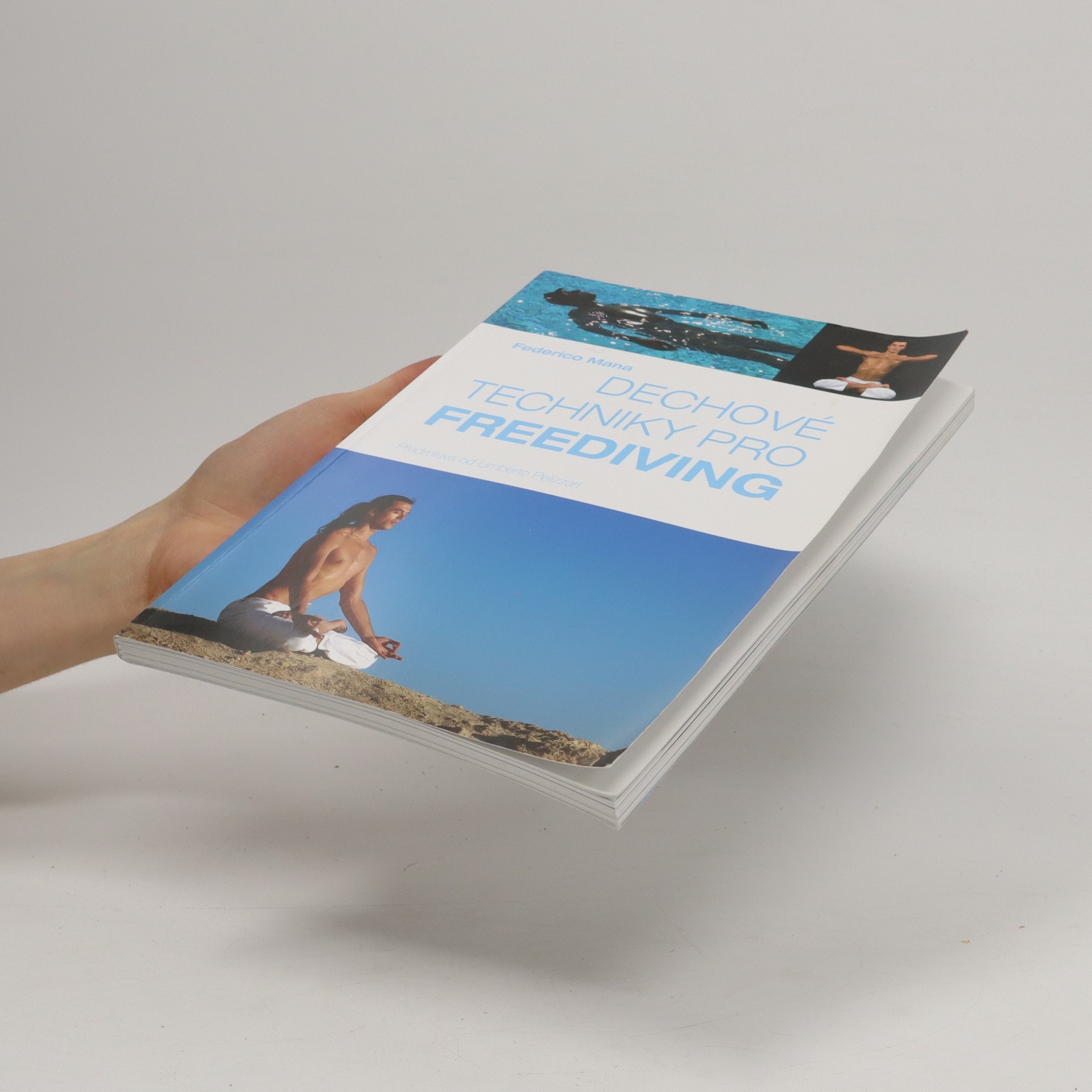 Dechové techniky pro freediving - Mana, Federico - knihobot.cz
