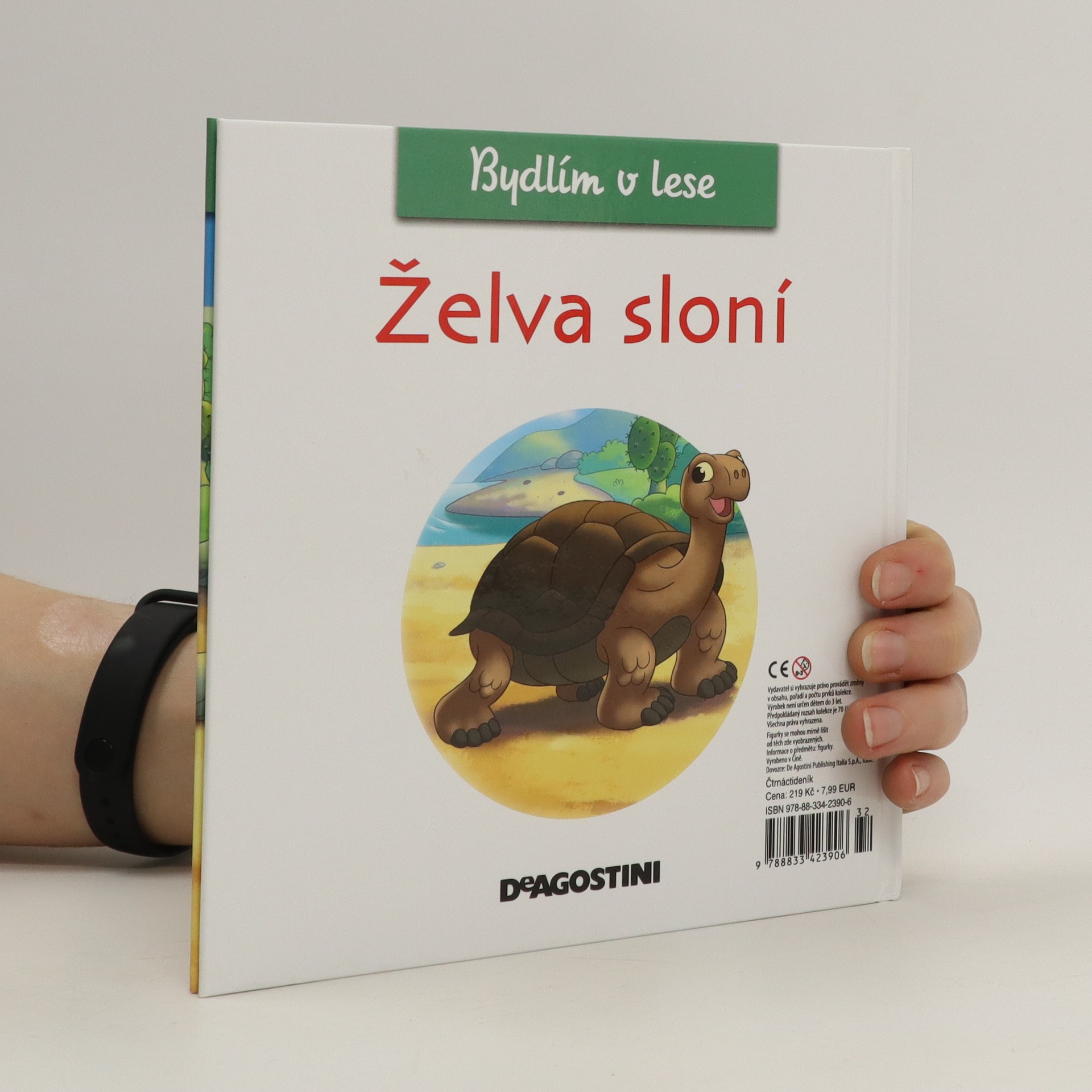 Bydlím v lese: Želva sloní - kolektiv - knihobot.cz