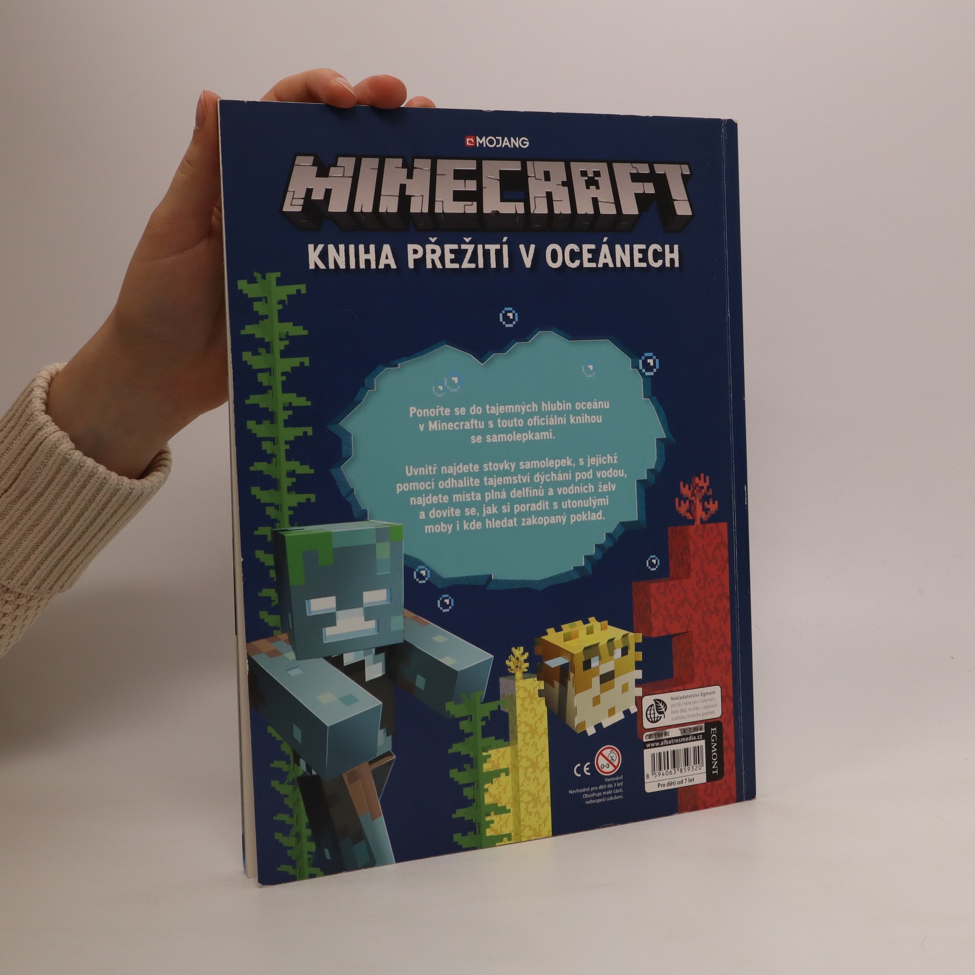 Minecraft. Kniha přežití v oceánech - Milton, Stephanie - knihobot.cz