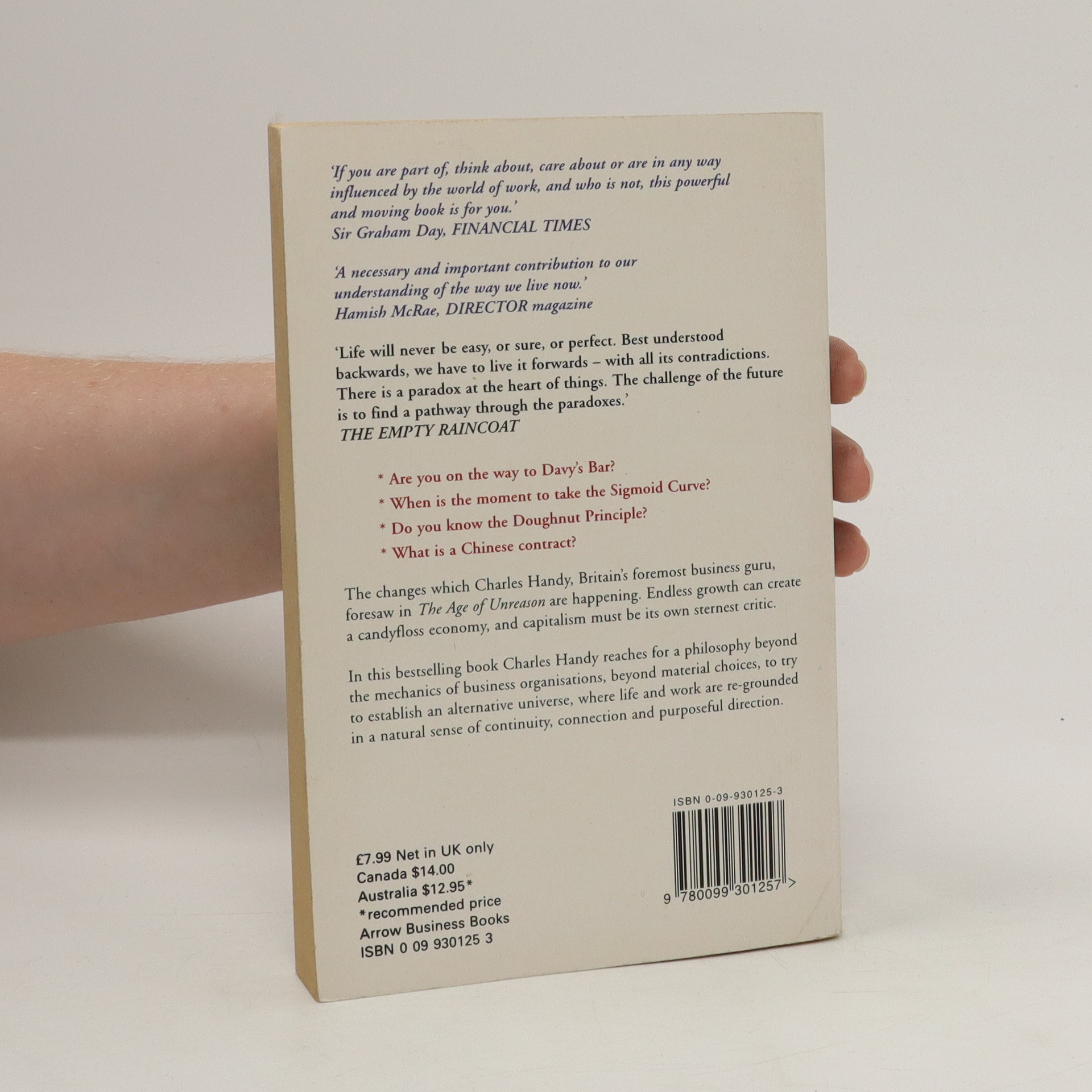 The empty raincoat : making sense of the future - Handy, Charles B ...